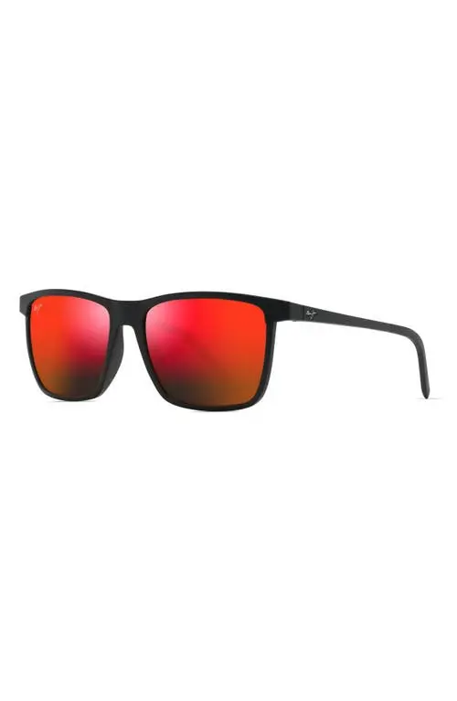 Maui Jim Polarized Rectangular Sunglasses