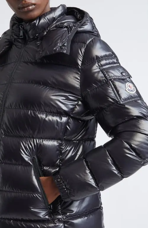 Moncler Bady Water-resistant Down Puffer Jacket - Black