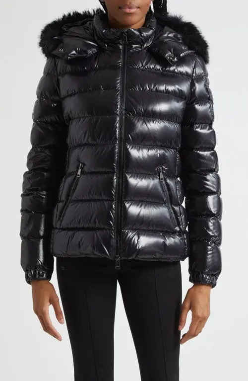 Moncler Badyf Hooded Down Jacket - Black