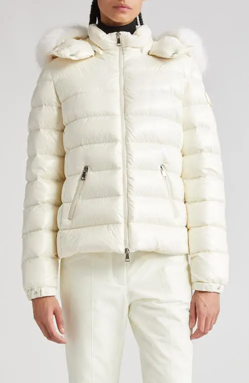 Moncler Badyf Hooded Down Jacket - White