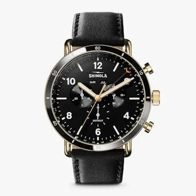 Shinola The Canfield Sport Watch - Black