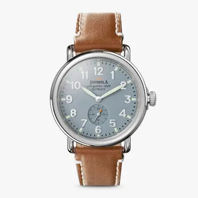 Shinola The Runwell 41mm Watch - Blue