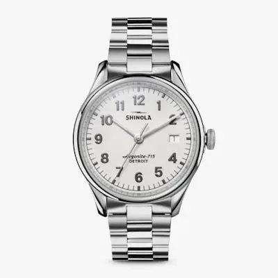 Shinola The Vinton 38mm Watch - Mother Of Pearl
