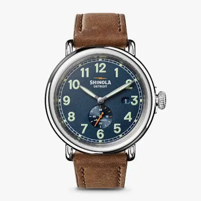 Shinola The Runwell Automatic Subsecond 45mm - Blue