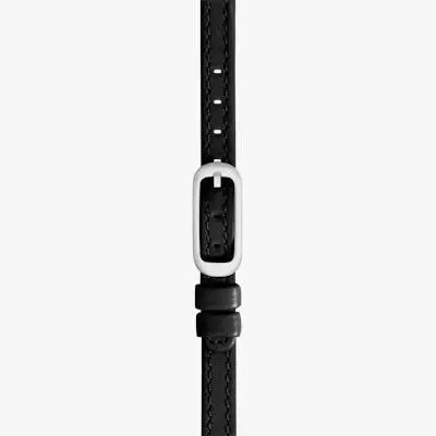Shinola 8mm Leather Watch Strap - Black