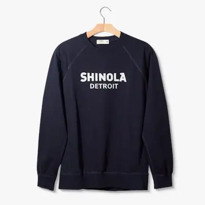Shinola Logo Sweatshirt - Navy
