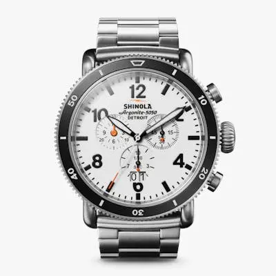 Shinola The Hurricane 48mm Watch - White