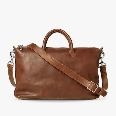 Shinola Utility Computer Brief - Brown