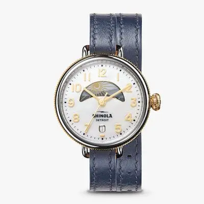 Shinola The Birdy 38mm Watch - White