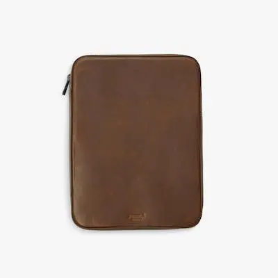 Shinola Tech Portfolio Navigator Leather Tablet Accesories Holder