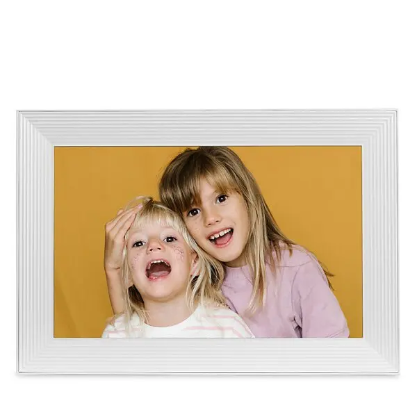 AURA Carver Digital Picture Frame - Sea Salt