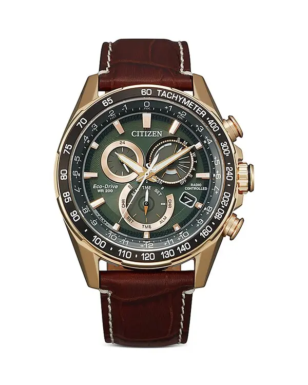 Citizen Eco-drive Pcat Chronograph - Green