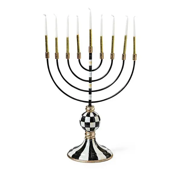 MACKENZIE-CHILDS Courtly Menorah - Multi