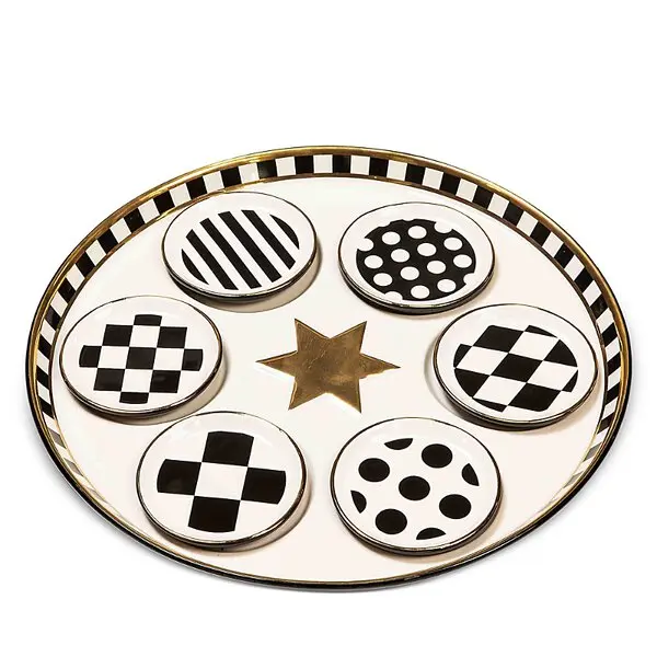 MACKENZIE-CHILDS Courtly Seder Plate - Multi
