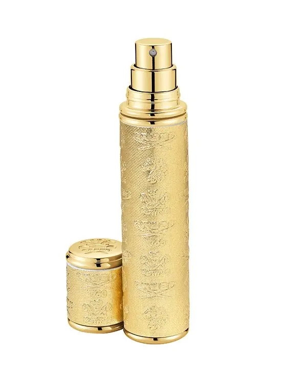 CREED Pocket Leather & -tone Bottle Atomizer - Gold
