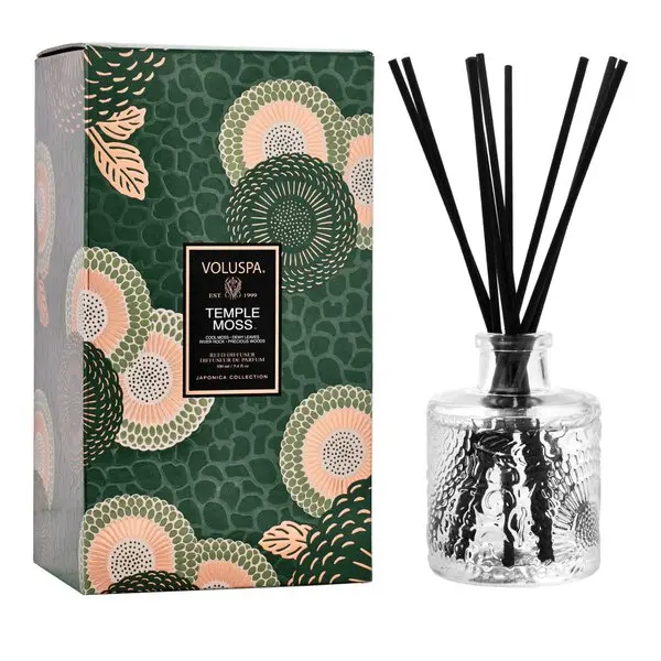 Voluspa Temple Moss Reed Diffuser - No Color