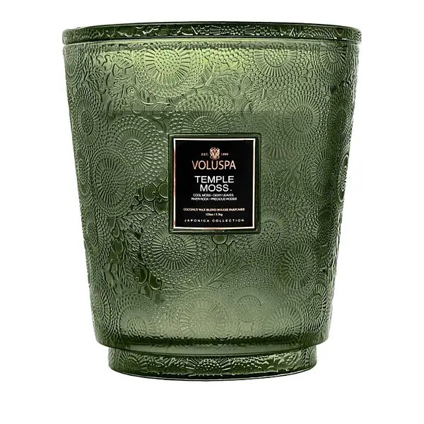 Voluspa Temple Moss 5 Wick Hearth Candle, 123 Oz - No Color