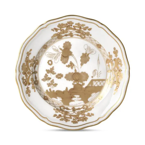 GINORI 1735 Oriente Italiano Flat Bread Plate - Aurum