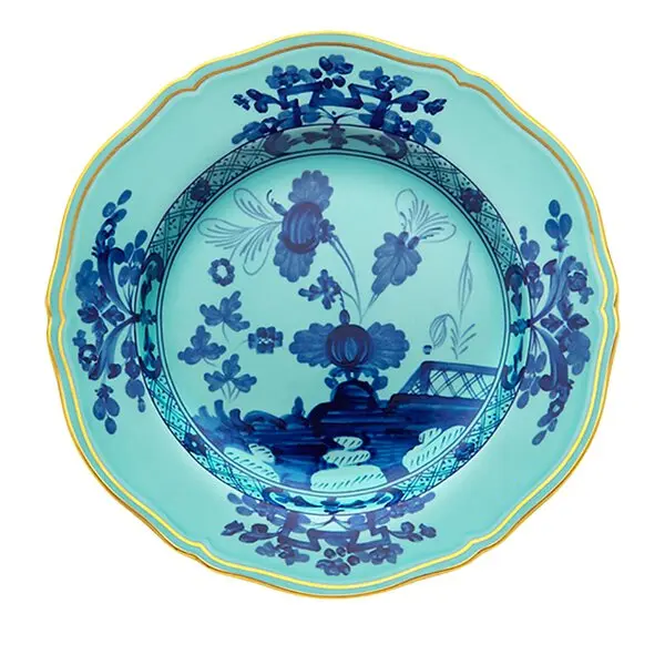 GINORI 1735 Oriente Italiano Flat Dinner Plate - Blue