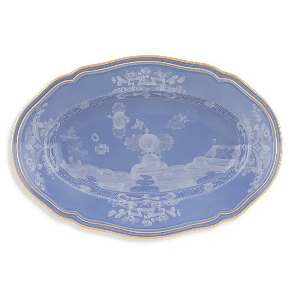 GINORI 1735 Antico Doccia Oval Platter - Pervinca