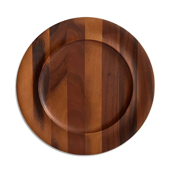 NAMBE Skye Wood Charger Plate