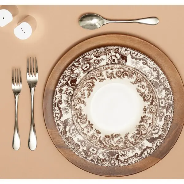 NAMBE Skye Wood Charger Plate