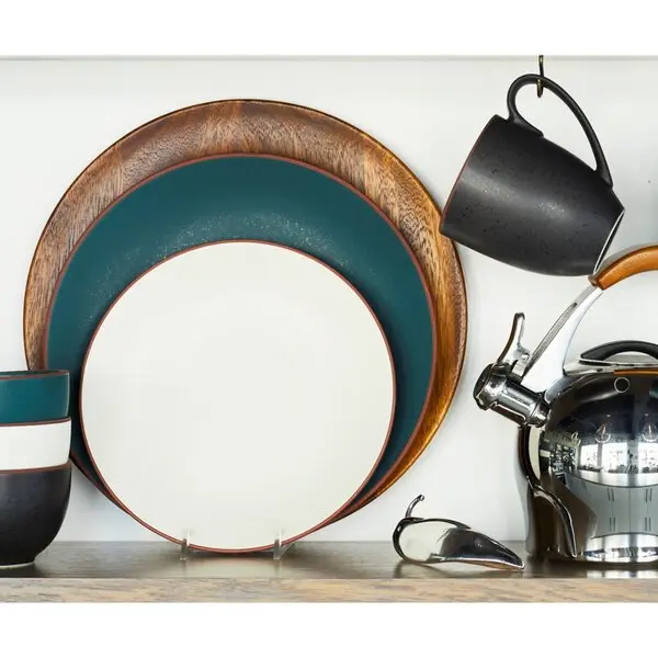 NAMBE Skye Wood Charger Plate