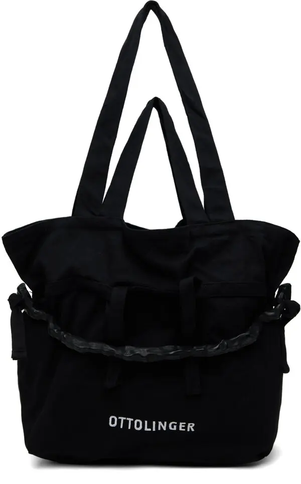 バッグ Ottolinger Denim Tote in Black Ottolinger Denim Tote In Black - 38% Off | Editorialist