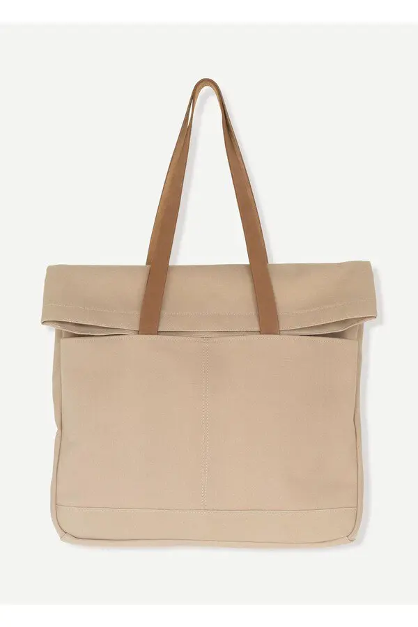 Vince Makr Canvas And Leather Fold Weekender Revised