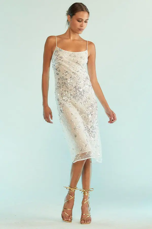 chinese dress ladies Cynthia Rowley | Sleeveless Bonded Dress | Xs main image 1