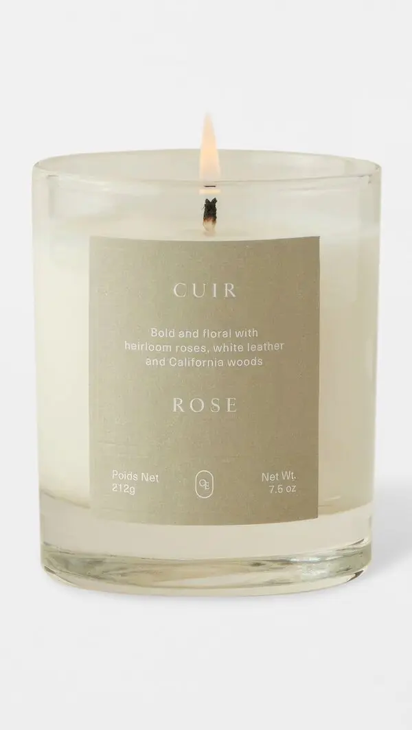 Oak Essentials Cuir Rose Candle 7.5 Oz/212