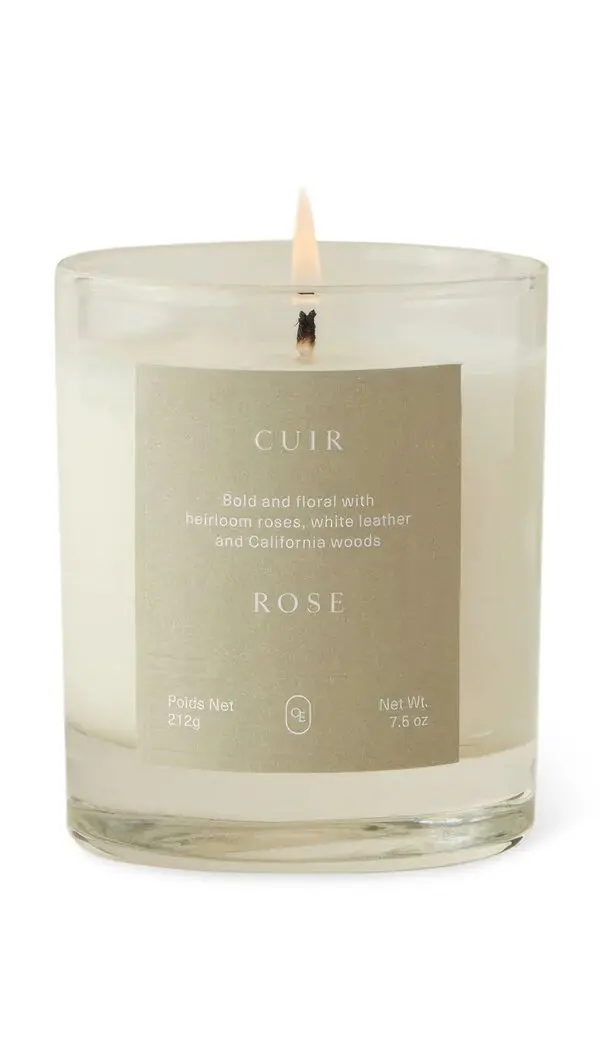 Oak Essentials Cuir Rose Candle 7.5 Oz/212