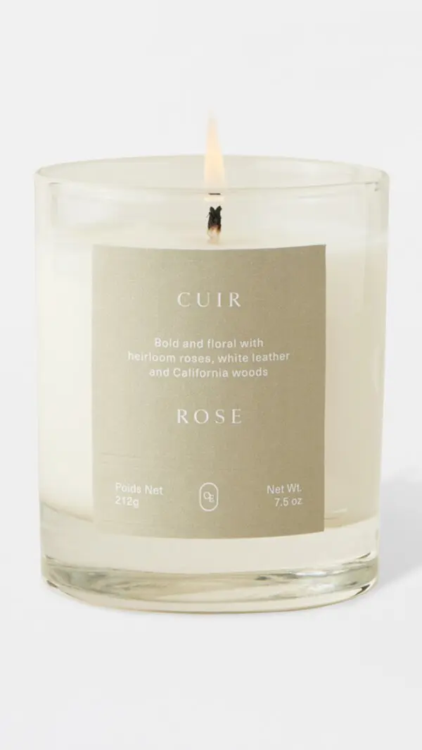Oak Essentials Cuir Rose Candle 7.5 Oz/212