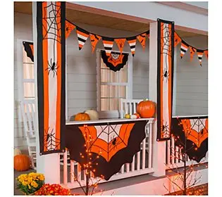 EVERGREEN 61'x32' Spider Web Large Bunting