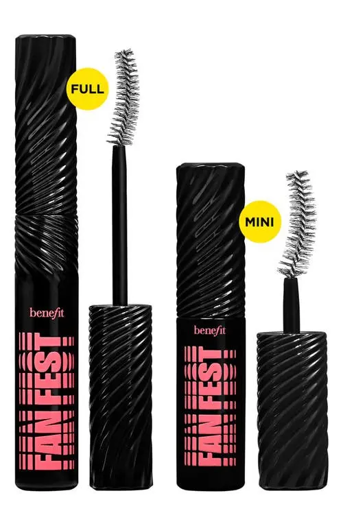 BENEFIT COSMETICS Fan Fest Fanning & Volumizing Mascara - Black