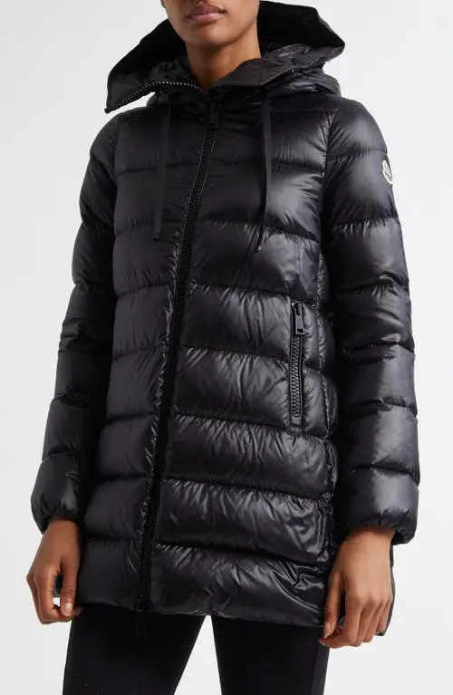 Moncler Suyen Quilted Down Parka - U99-dark Black