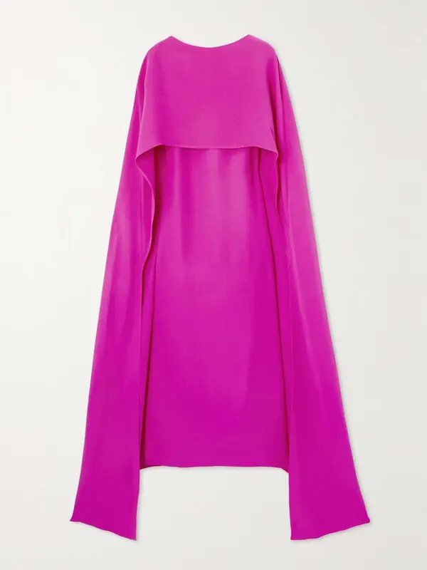 Valentino Garavani Cady Couture Silk Gown - Blue