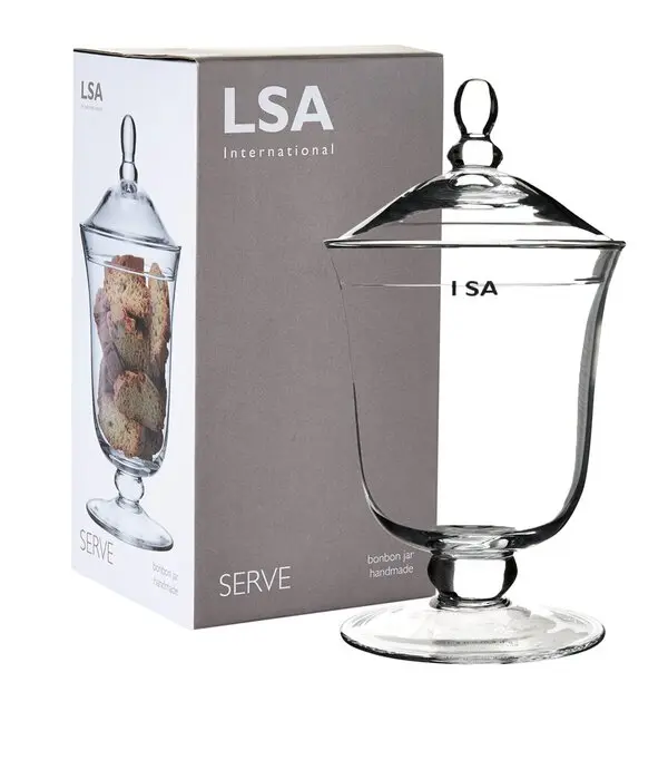 LSA INTERNATIONAL Glass Bonbon Jar