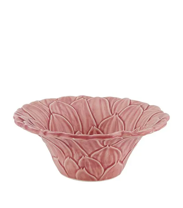 BORDALLO PINHEIRO Maria Floral Bowl - Pink