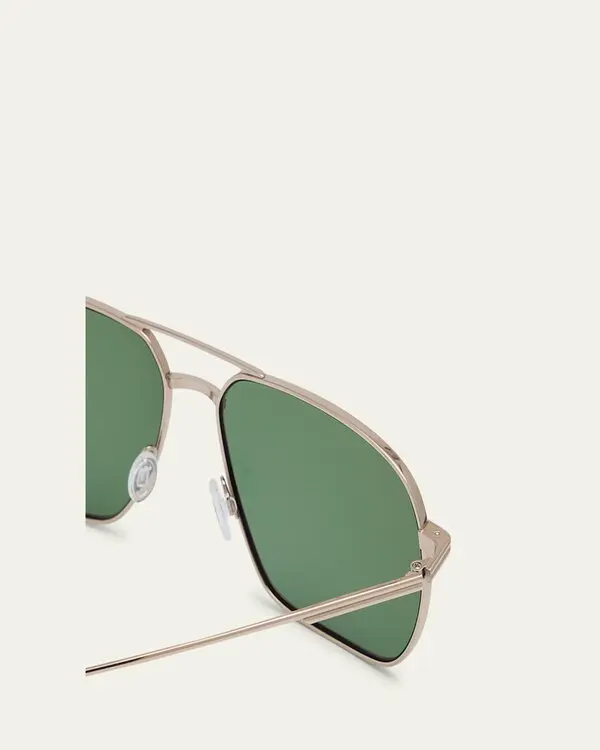 Barton Perreira X 007 Royale Titanium Aviator Sunglasses
