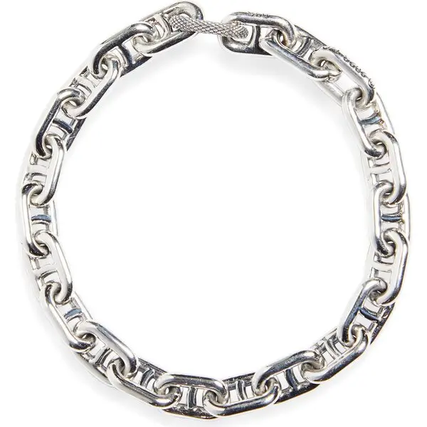 Good Art Hlywd Sterling Link Bracelet - Silver