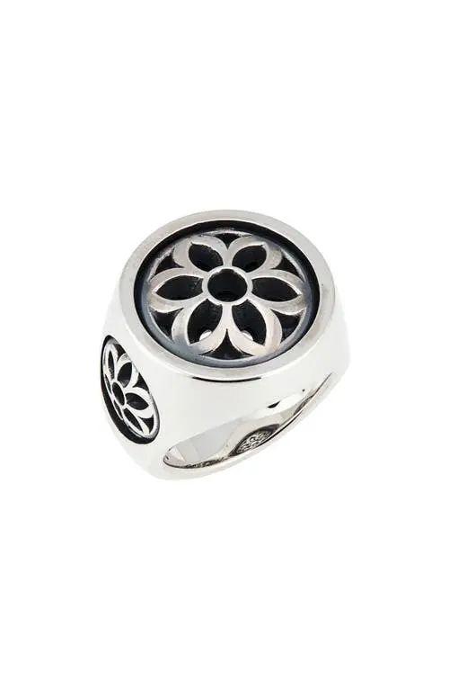 Good Art Hlywd Club Signet Ring - Silver