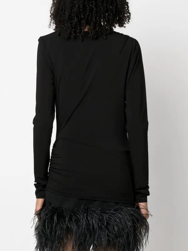 Nina Ricci Knot-detail Jersey Top