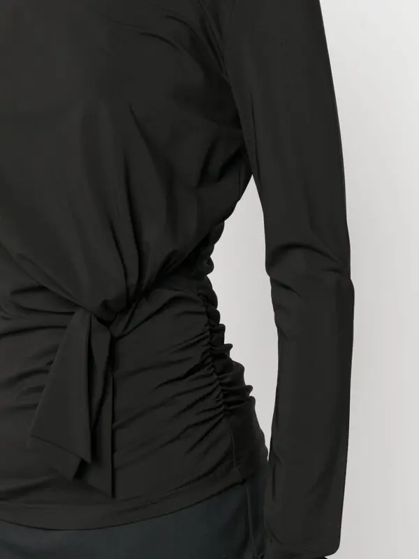 Nina Ricci Knot-detail Jersey Top