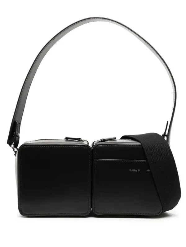 Kara Leather Shoulder Bag
