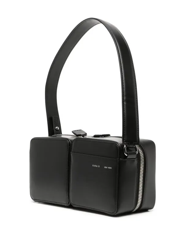 Kara Leather Shoulder Bag