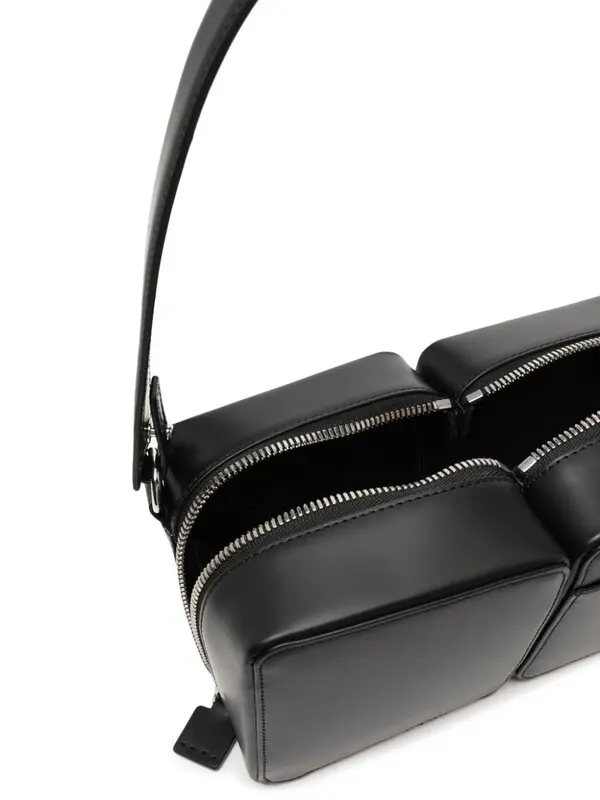 Kara Leather Shoulder Bag