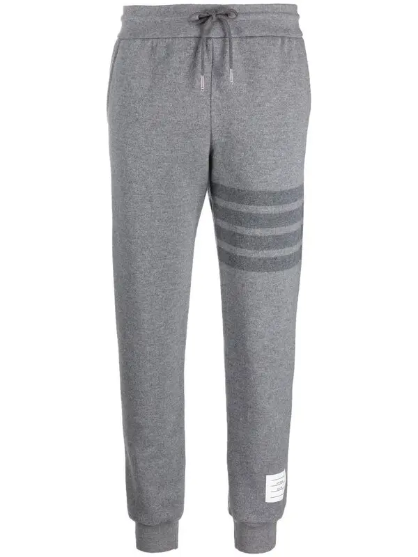 Thom Browne Knitted Track Pants - Grey