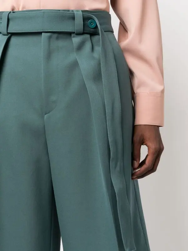 JIL SANDER Knee-length Belted Shorts