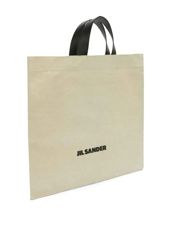 JIL SANDER Logo-print Tote Bag